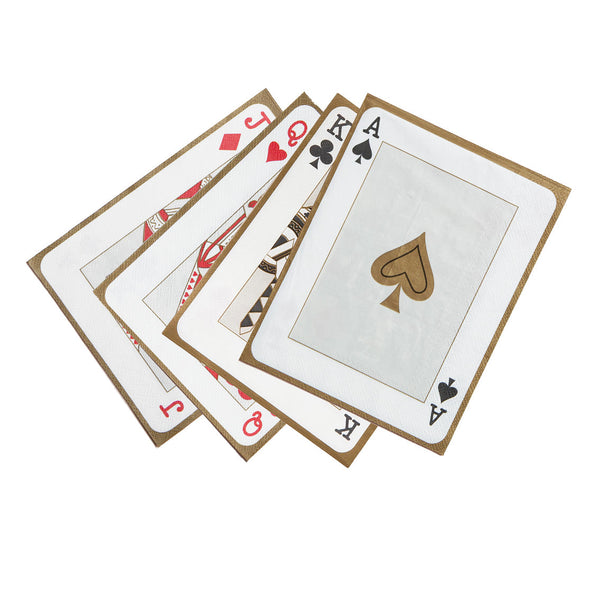 Luxe Playing Cards Napkins - 20 Pack – Talking Tables EU Trade